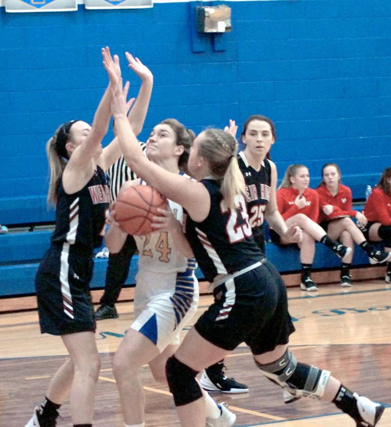 Crusaders fend off Red Riders on home court | News, Sports, Jobs ...